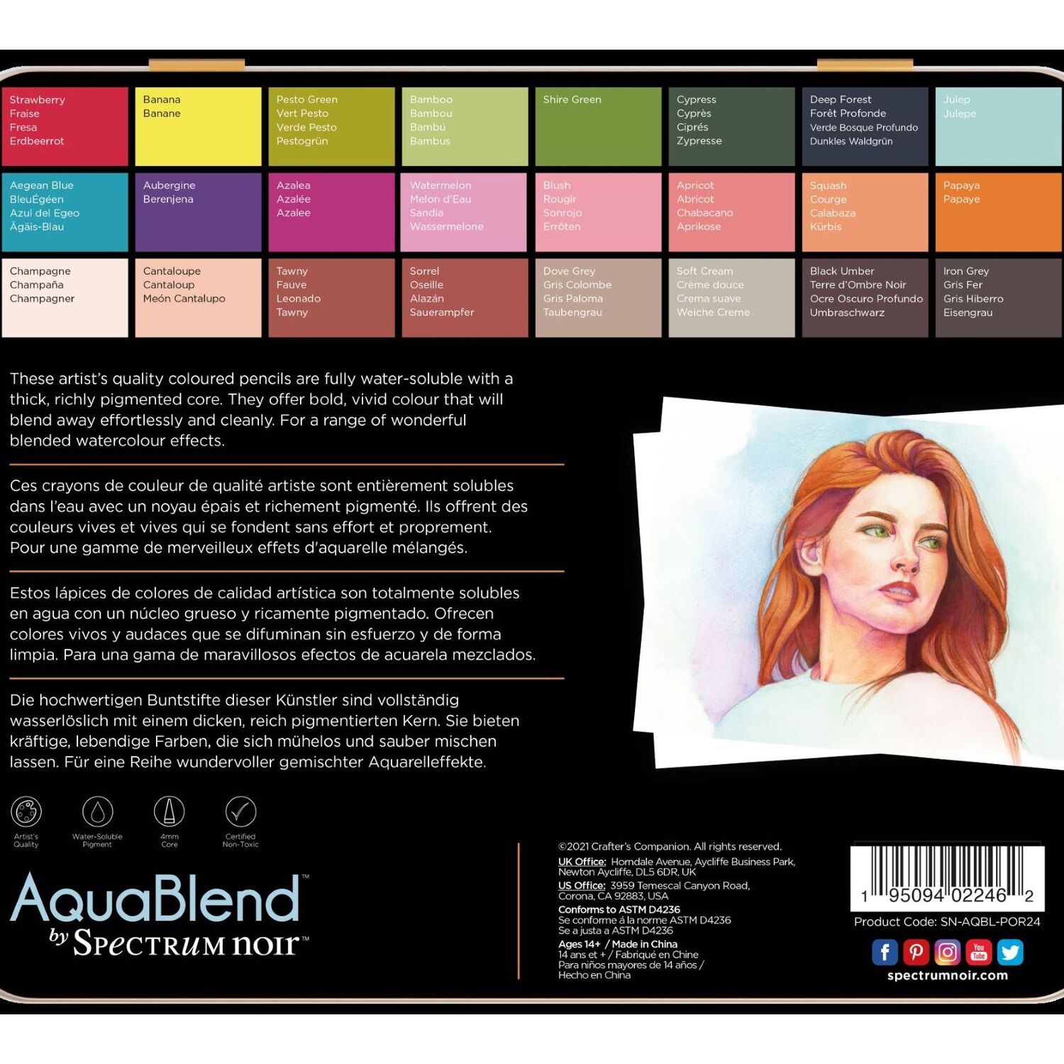 Aquablend Pencils