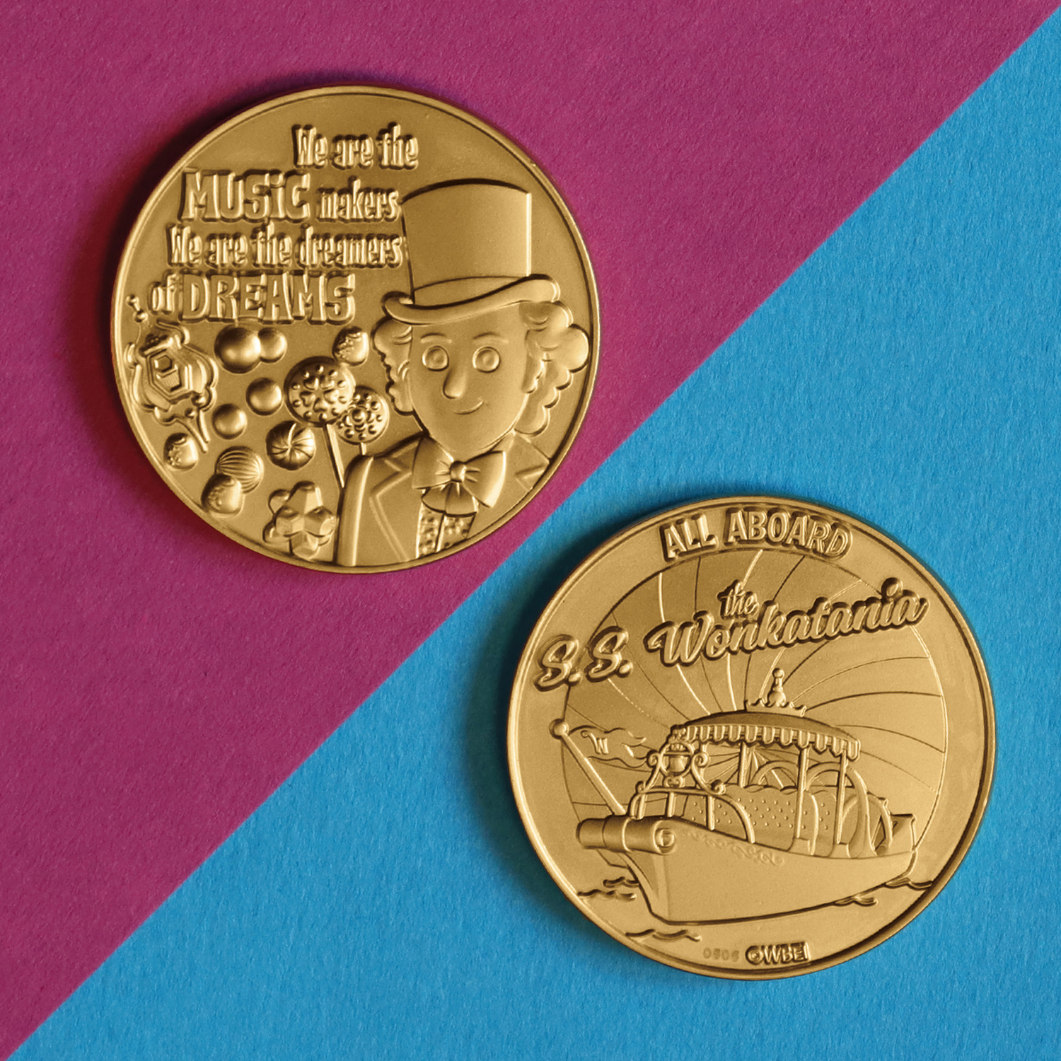 Willy Wonka and the Chocolate Factory Limited Edition Collectible Coin