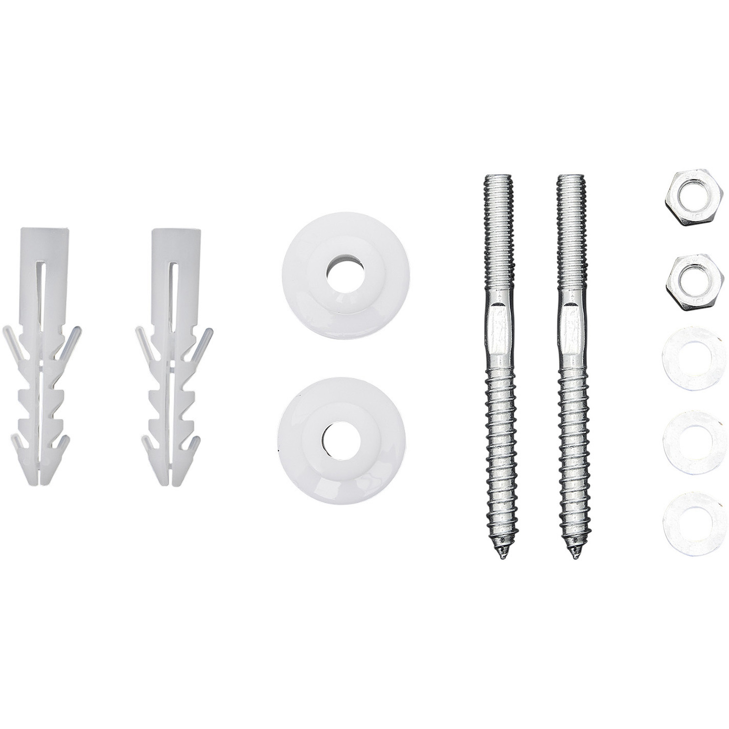 Rectangular Ceramic Countertop Basin with Central Drain Set