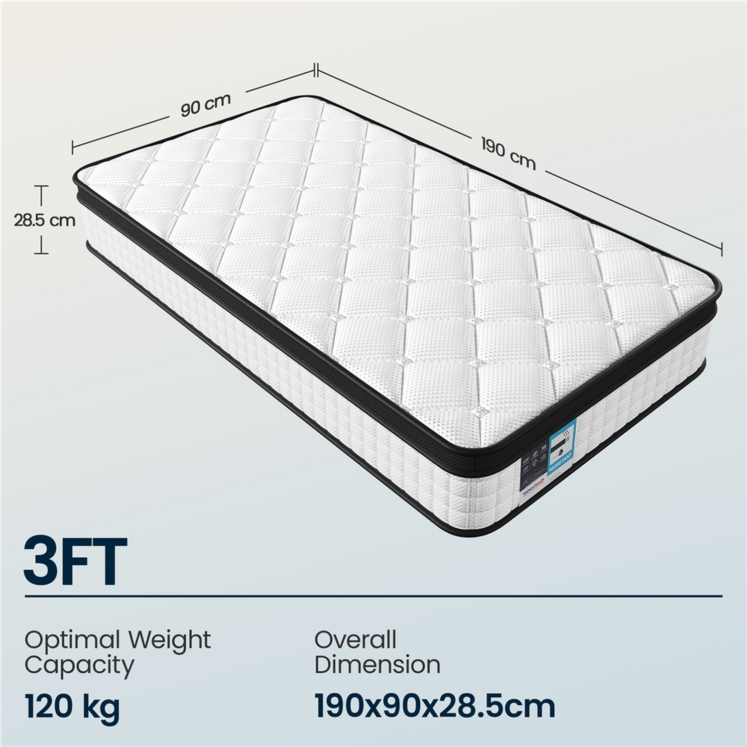Memory Foam Mattress with Airy Mesh