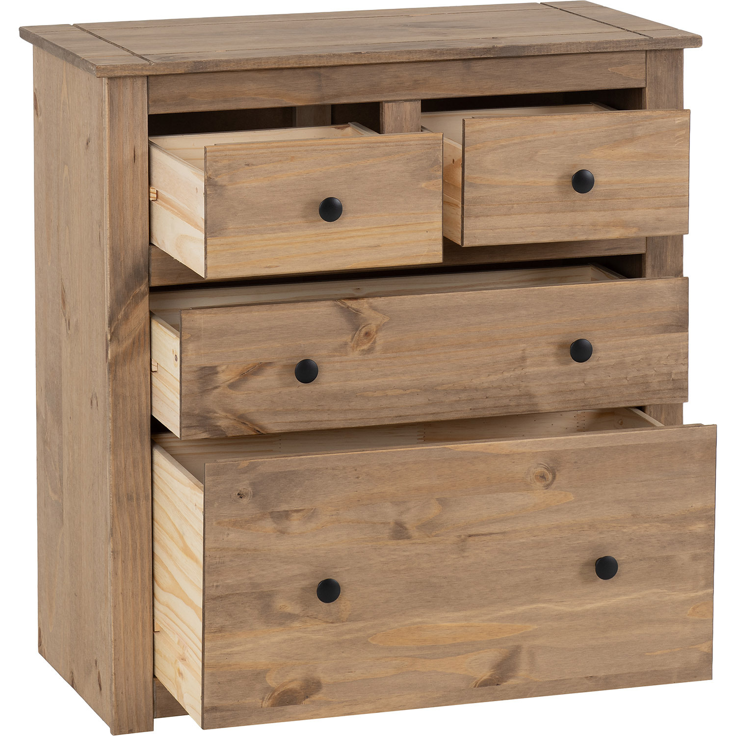 Panama 2 over 2 Drawer Chest