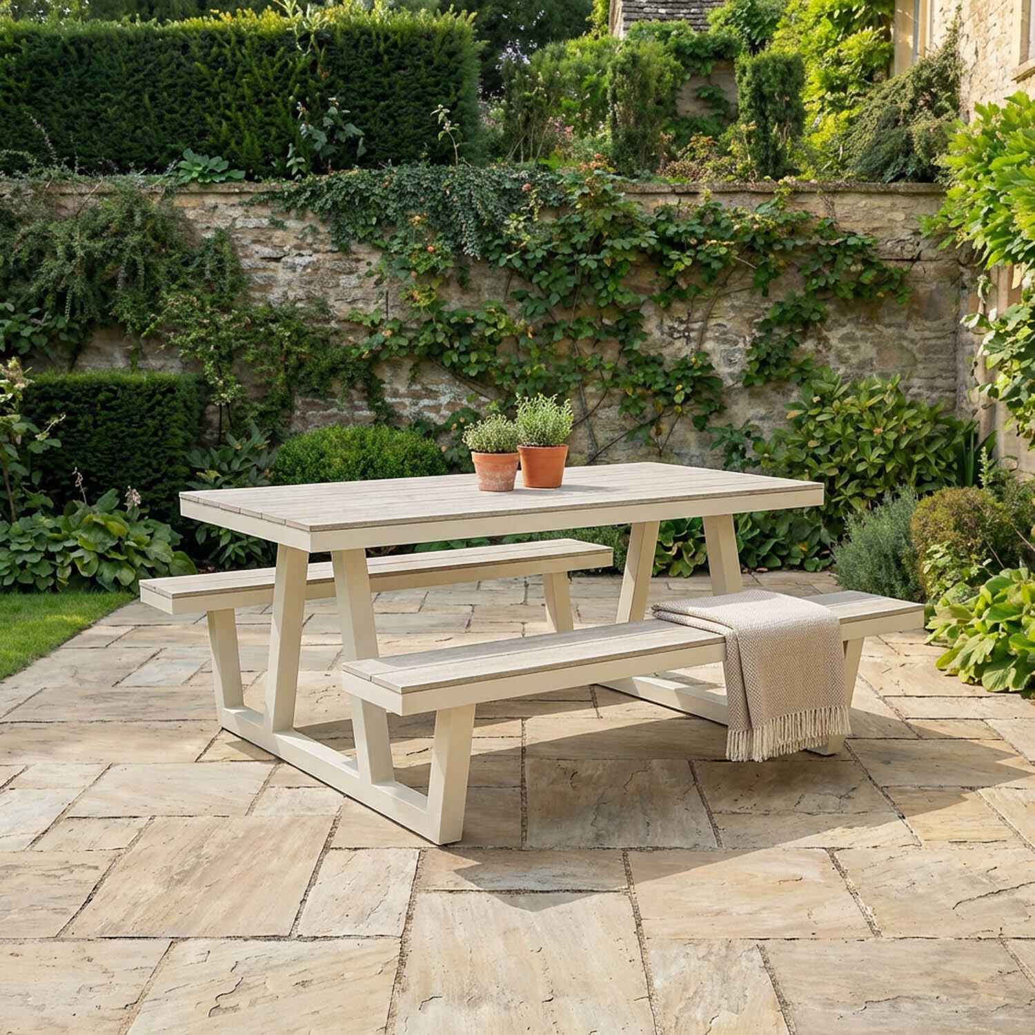 Suffolk 6 Seater Bench