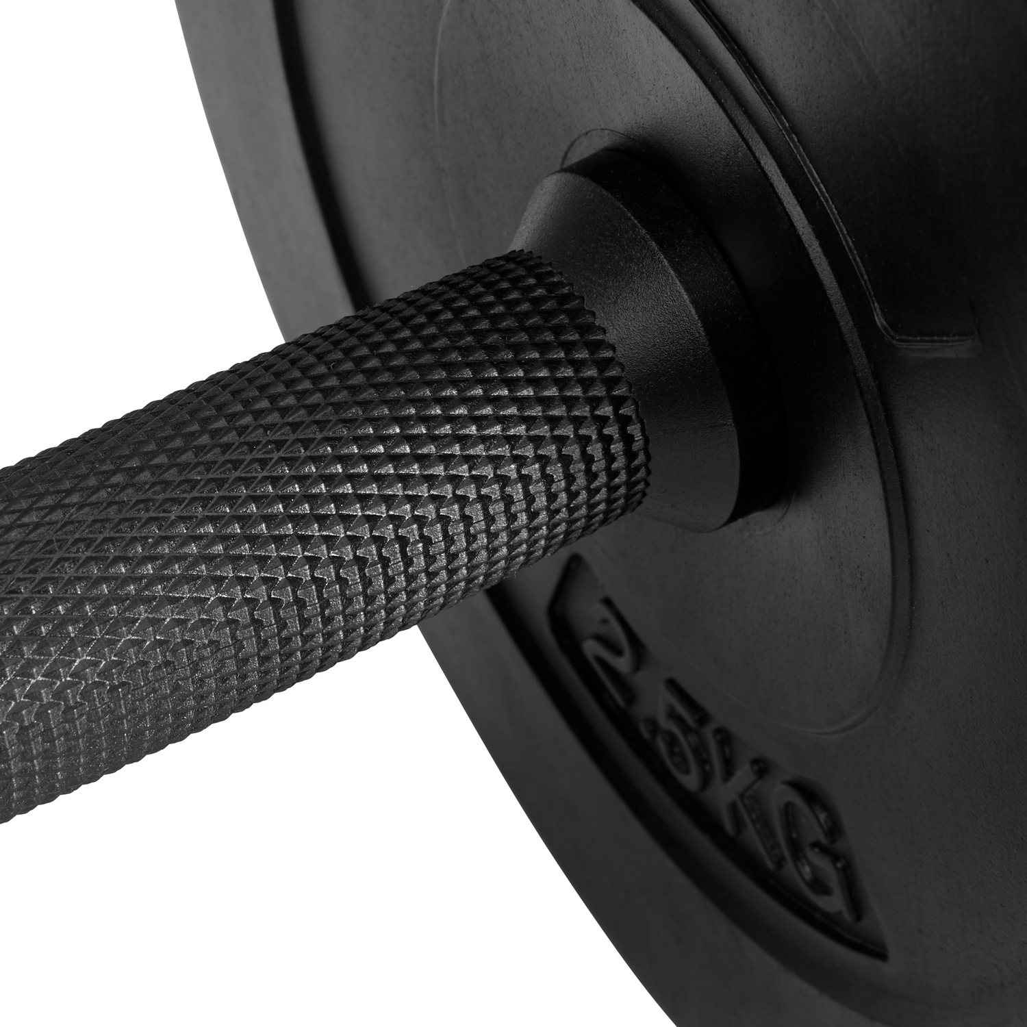Single Filled Plastic Dumbbell