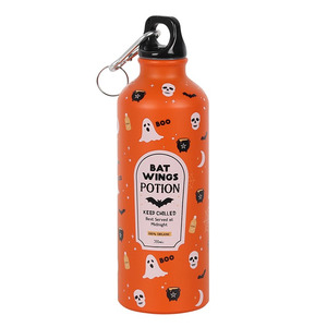 Bat Wings Potion Metal Water Bottle Bewitching Eco-Friendly Flask
