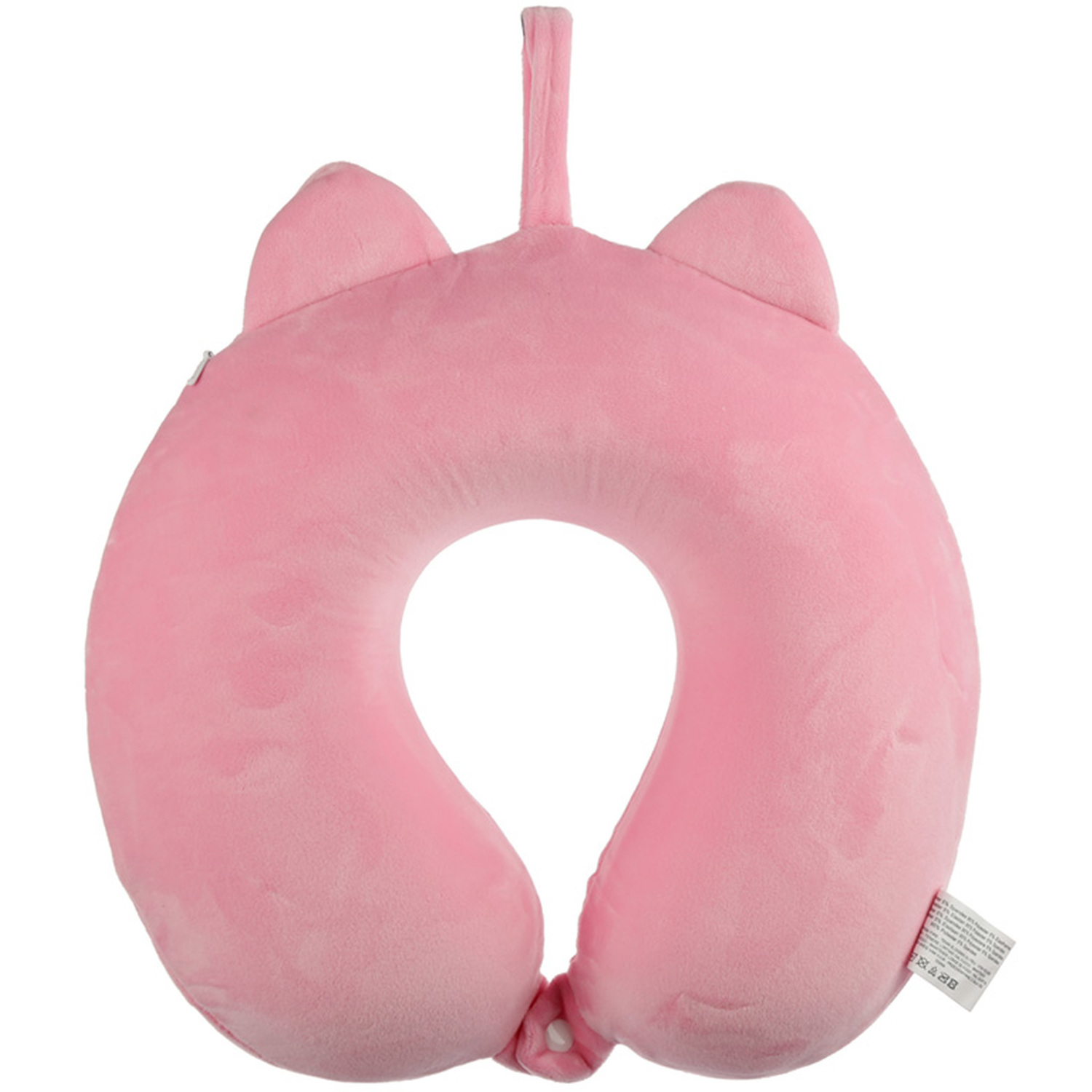 Relaxeazzz Memory Foam Plush Travel Pillow - Pig