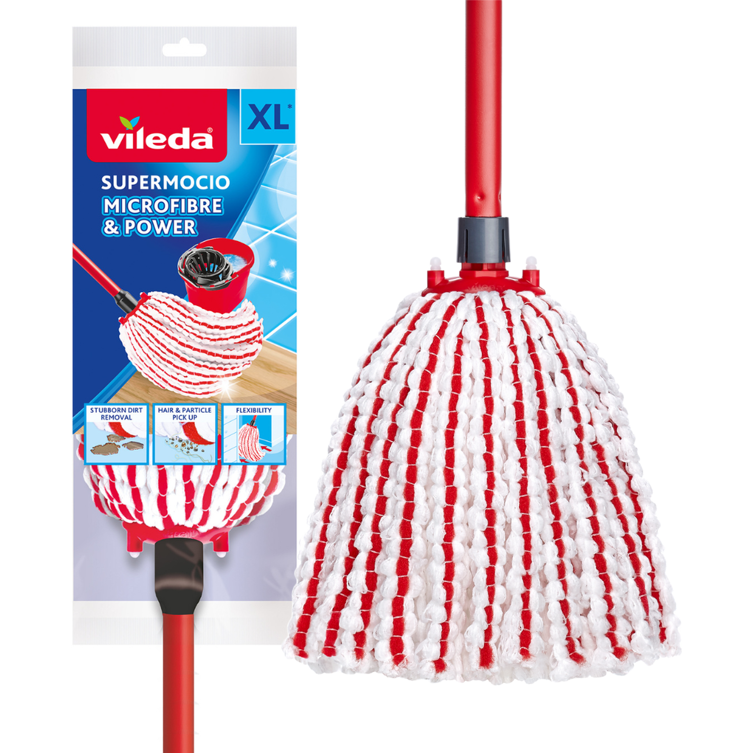 Vileda SuperMocio Microfibre and Power Mop