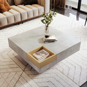 Coffee Table with Removable Storage box