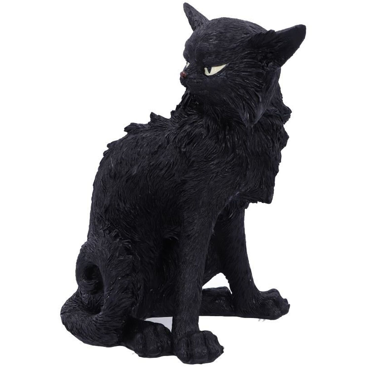 Small Black Cat Witches Familiar Figure