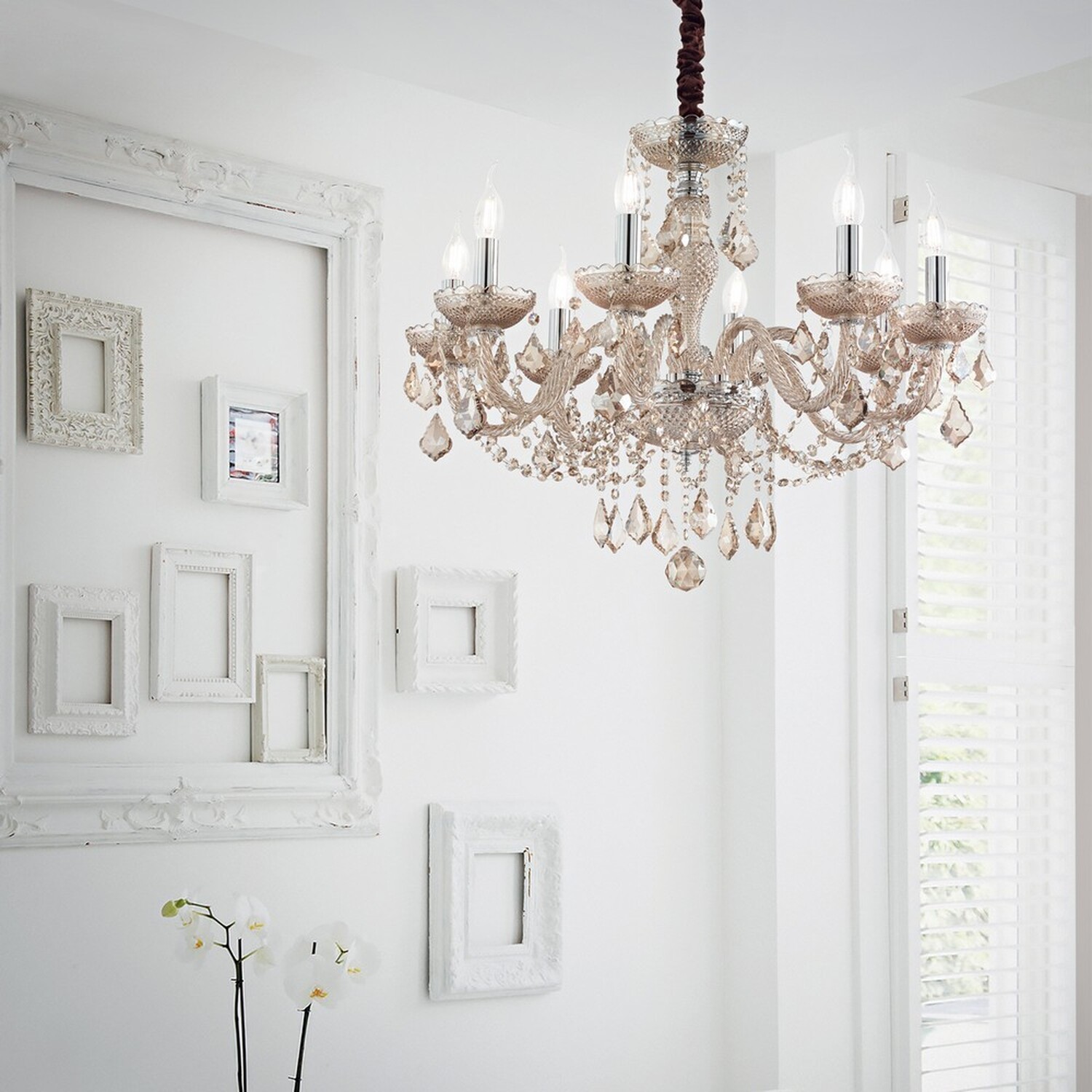 Rose 8 Light Pendant Light
