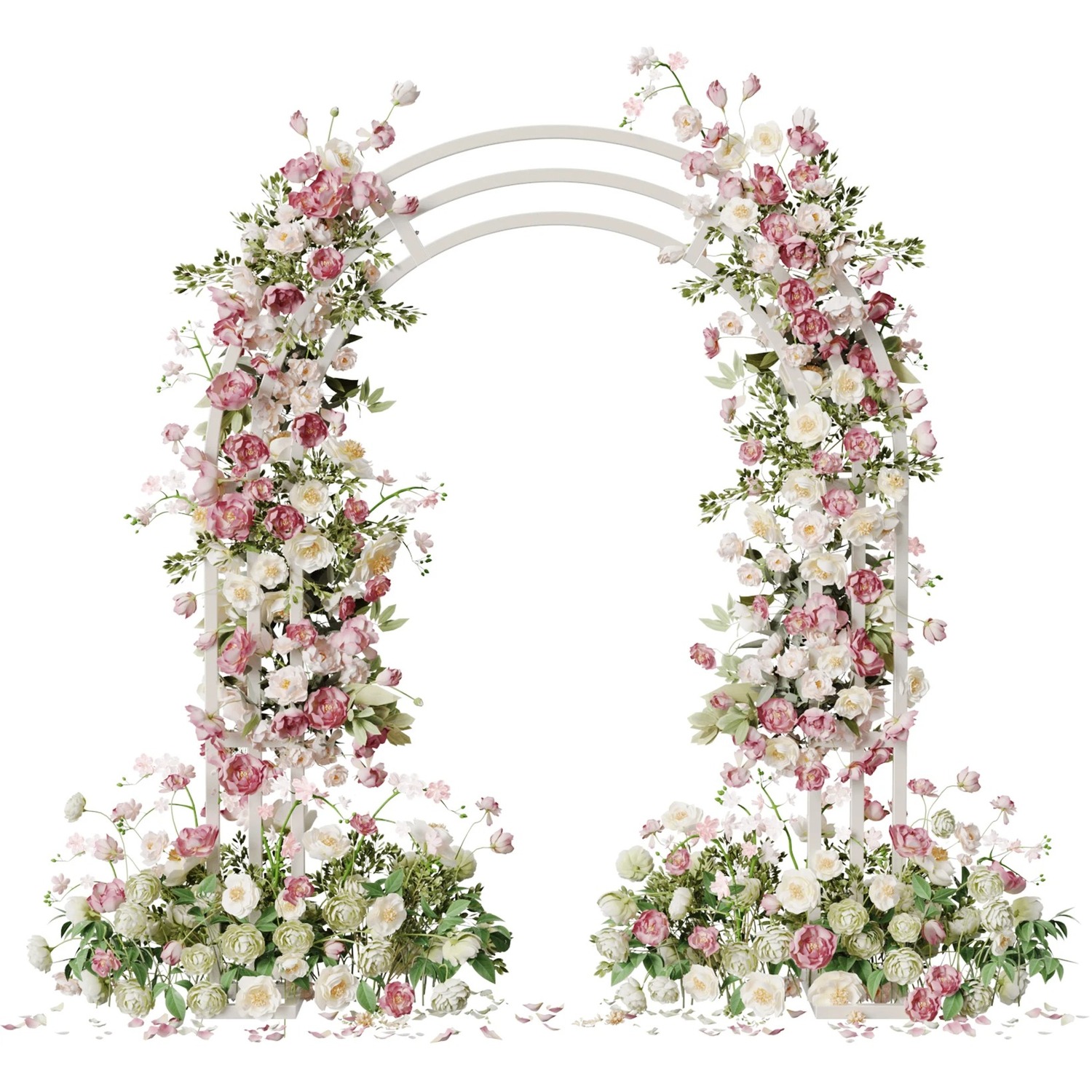 Semi Circle Wedding Arch Backdrop