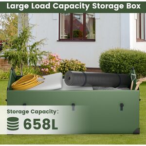 658L Garden Storage Box