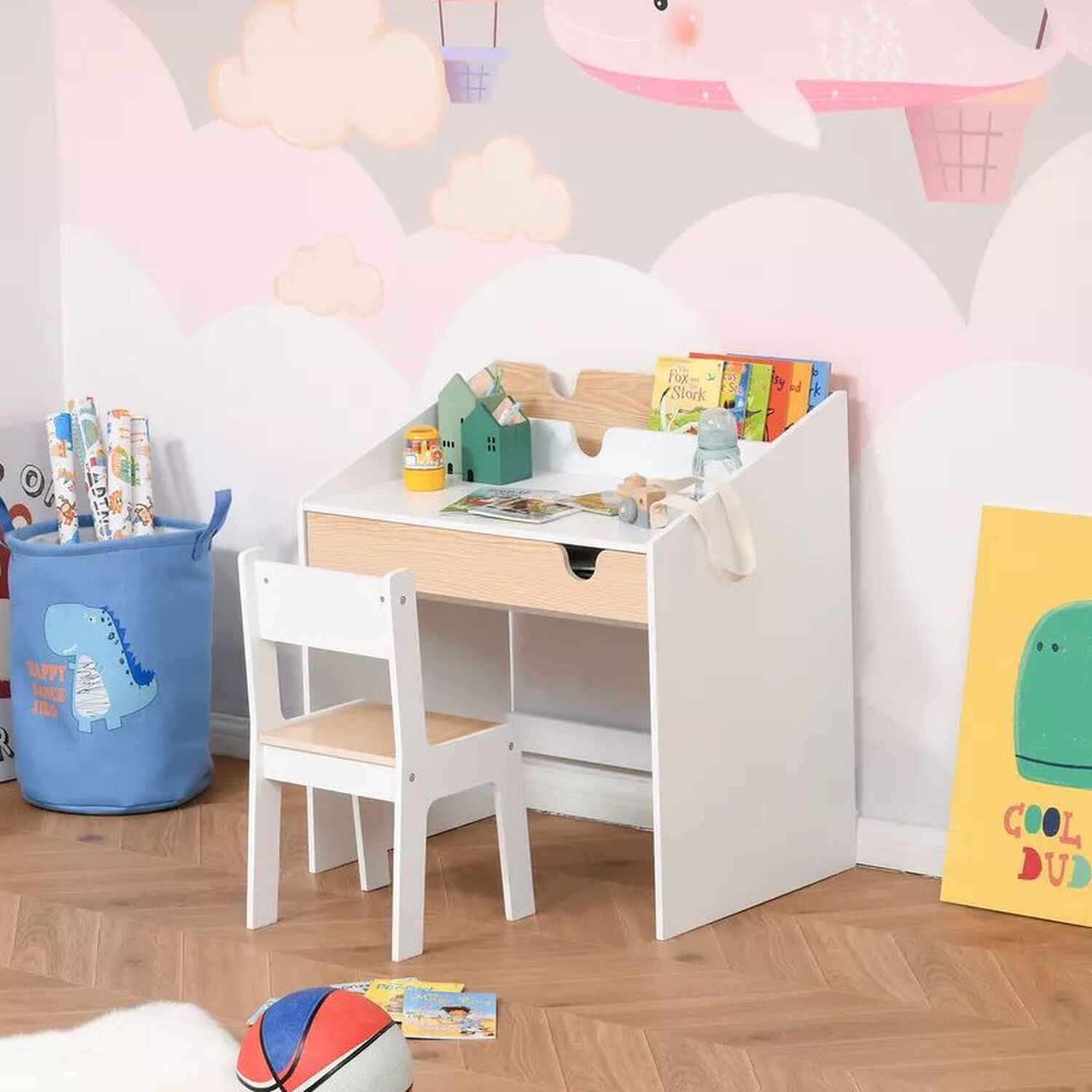 Table and Chair Kids Desk