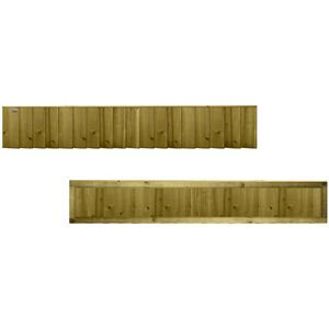 Premier Flat Top Feather Edge Fully Framed Garden Fence Panels