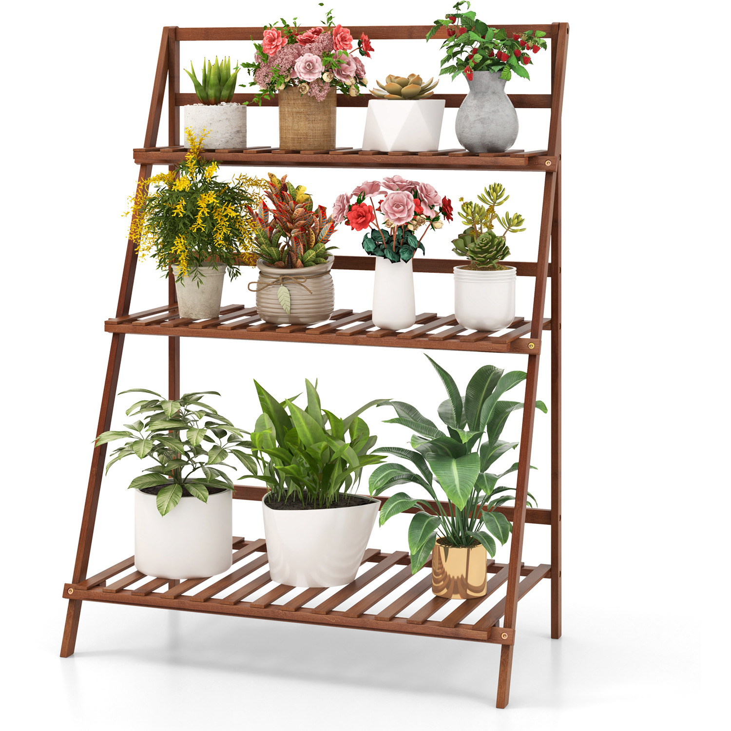 3-tier Folding Plant Stand