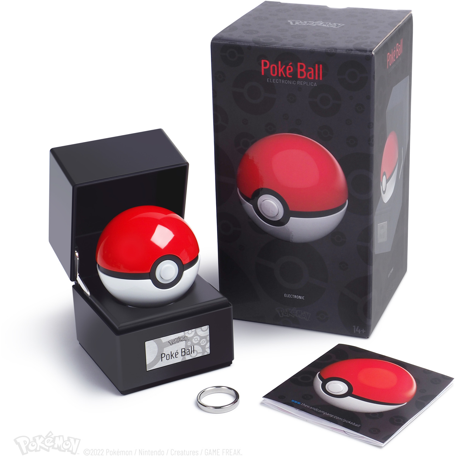 Pokemon Die-Cast Original Poke Ball Replica
