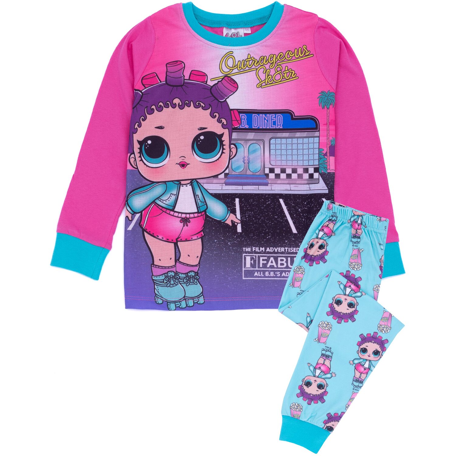 LOL Surprise! Girls Long Sleeve Long Leg Pyjama Set