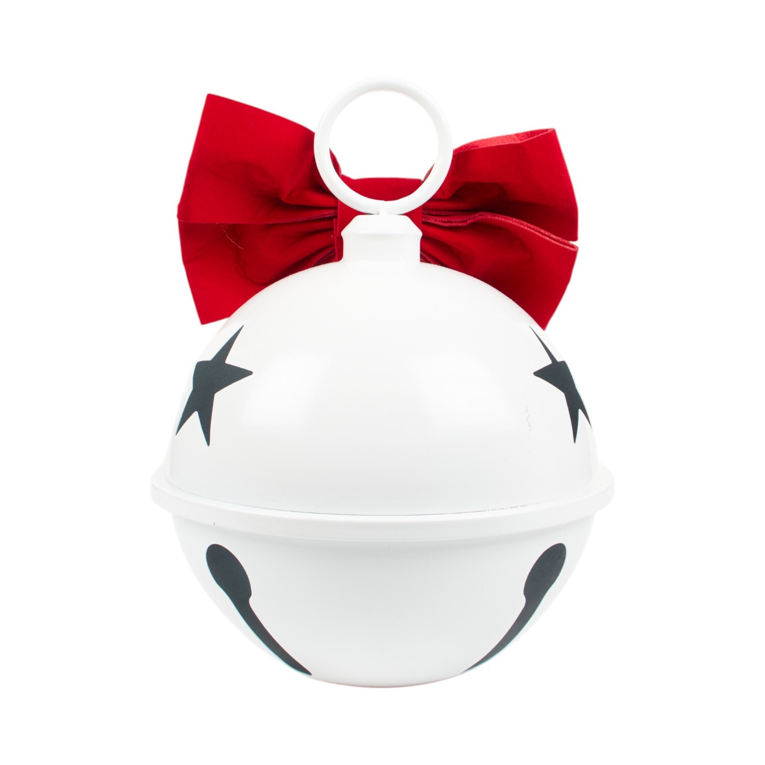 Velvet Bow Bell Decoration