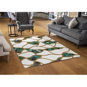 Chains Snake Skin Rug