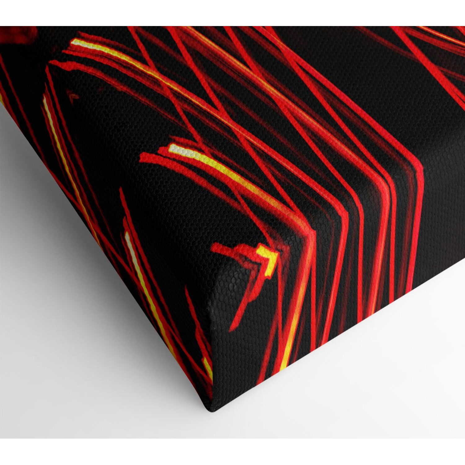 Red Distraction Canvas Print Wall Art