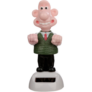 Novelty Solar Pal - Wallace from Wallace Gromit