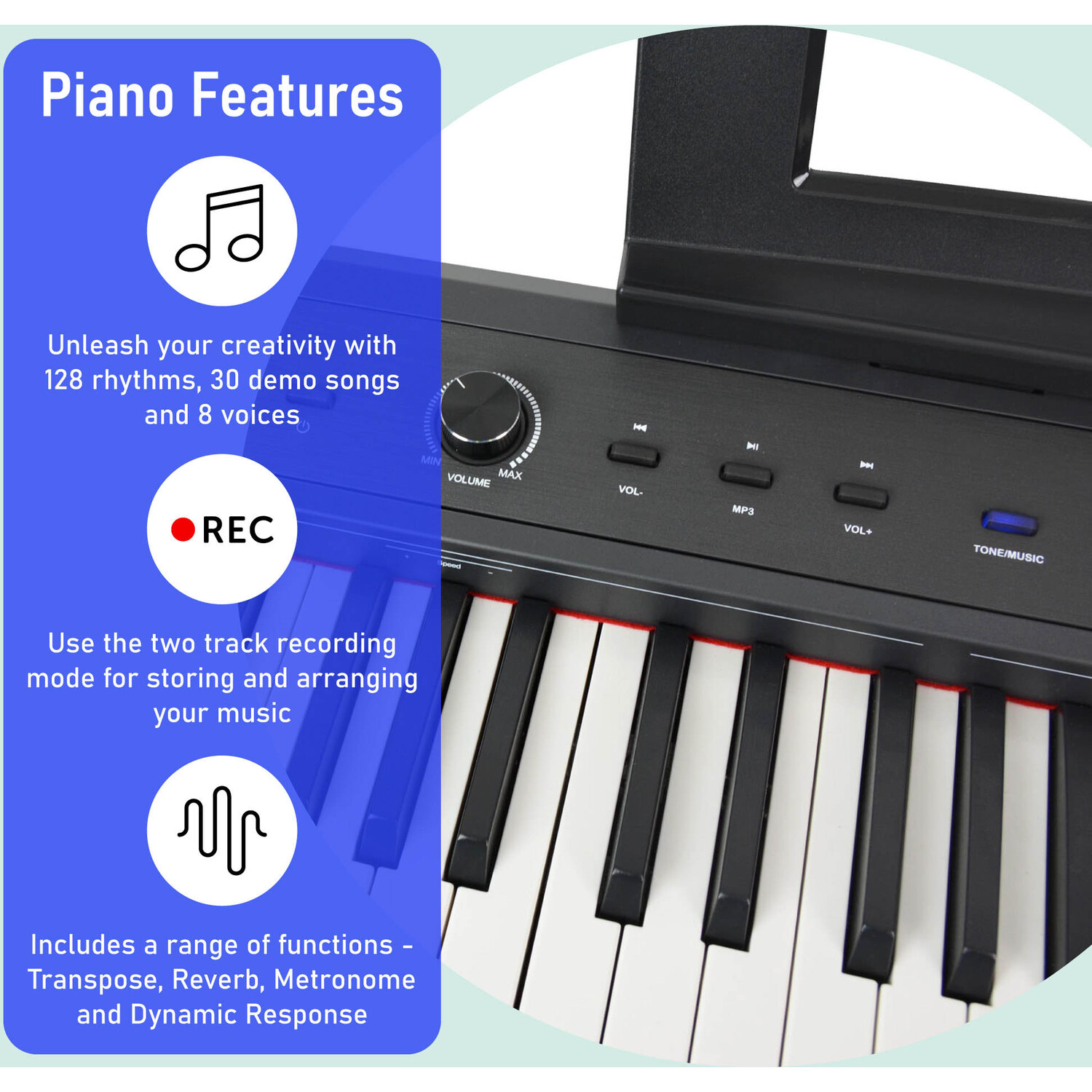 Axus AXD55 88 Note Digital Stage Piano