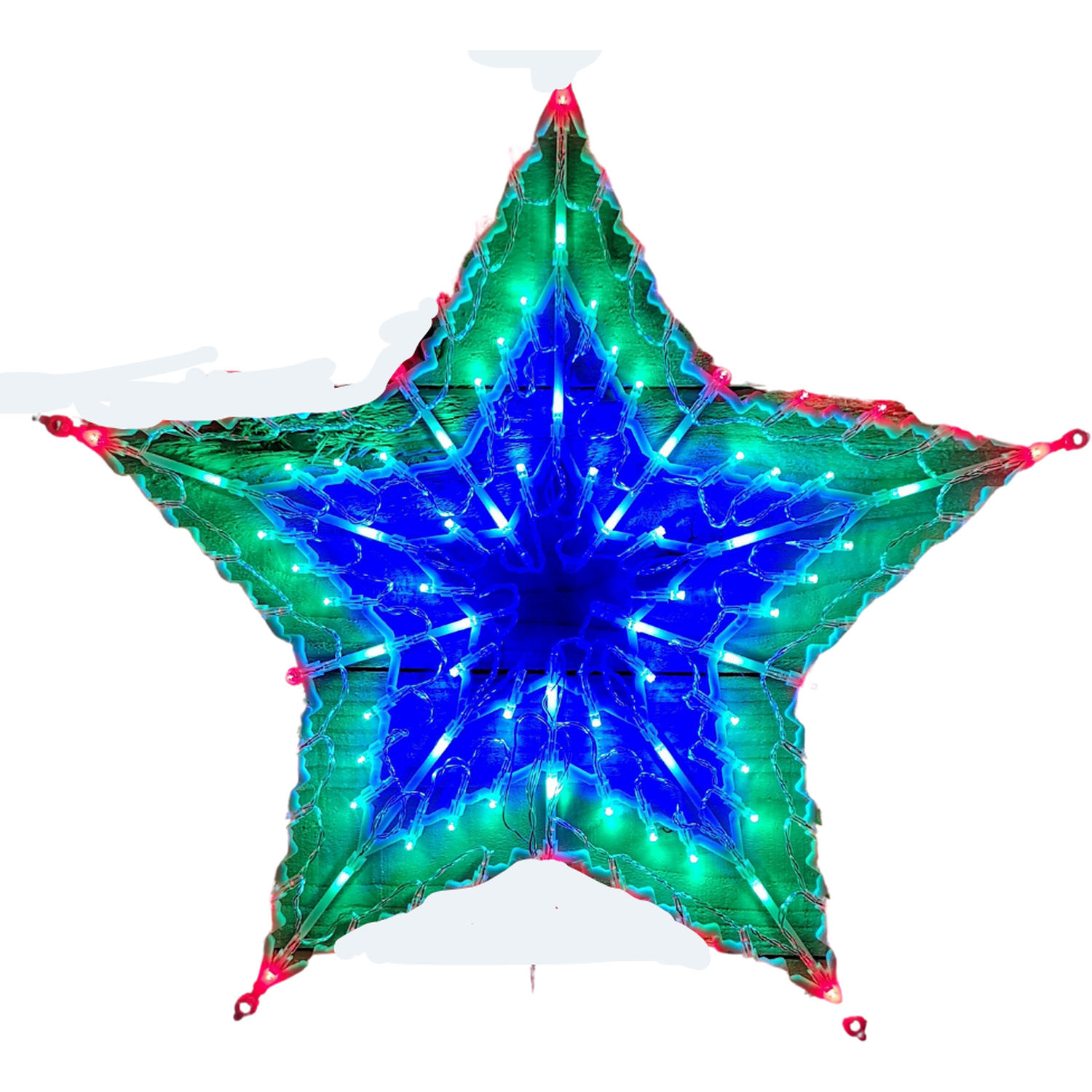 LED Window Star Christmas Decoration