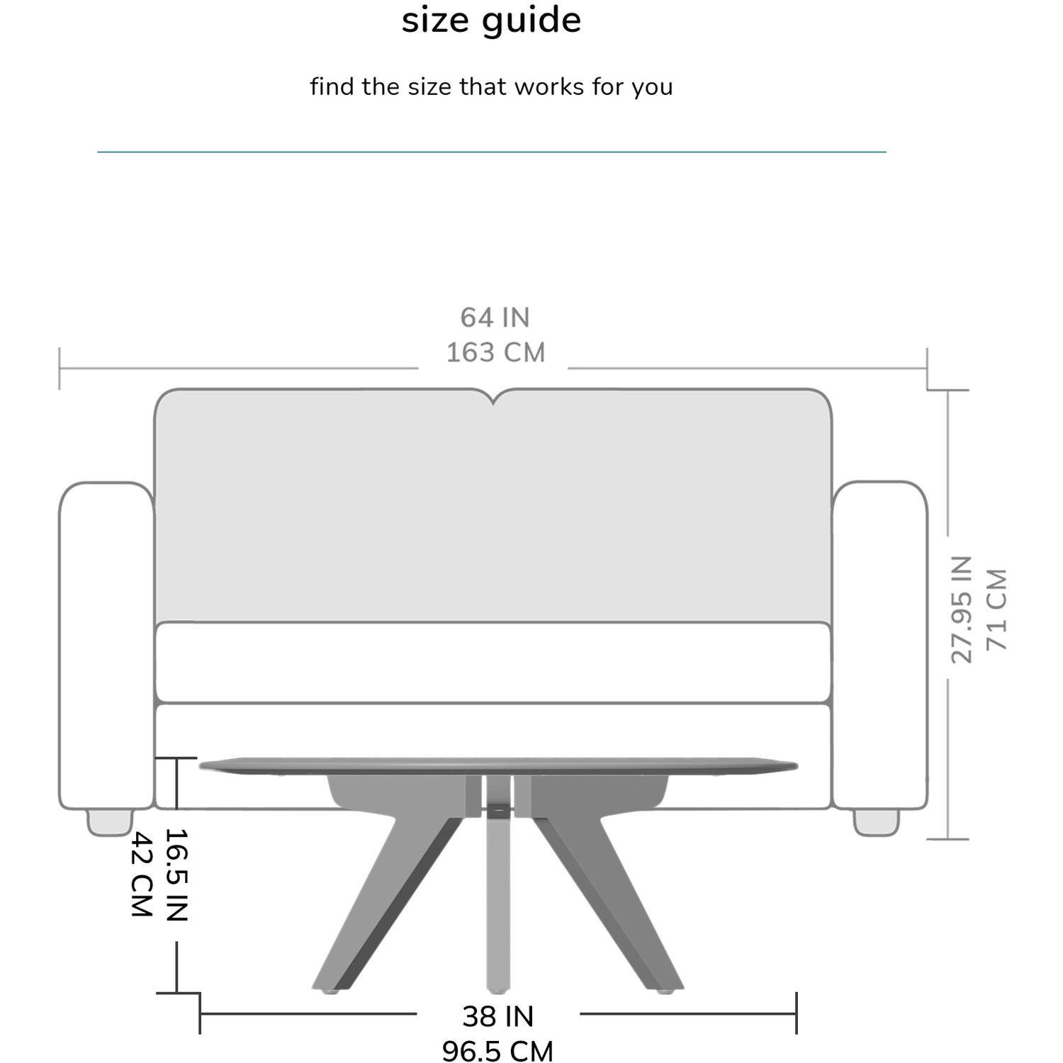 Marcel Solid Wood Coffee Table