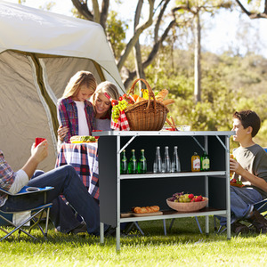Portable Picnic Table Folding Camping Table