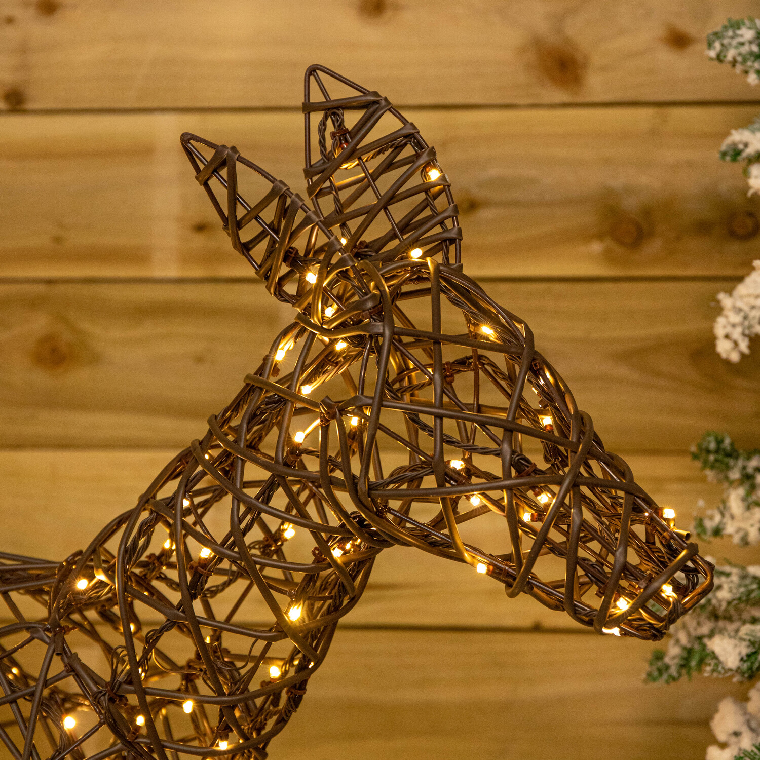 Light up Christmas Prancing Doe with 220 LEDs