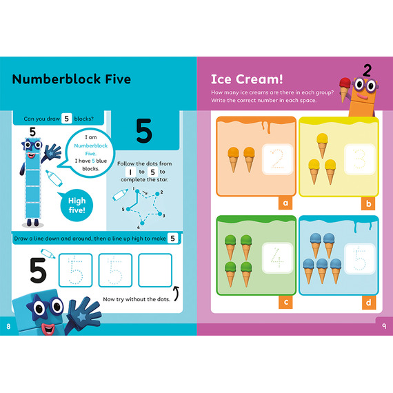 Numberblocks Fun Learning Workbook