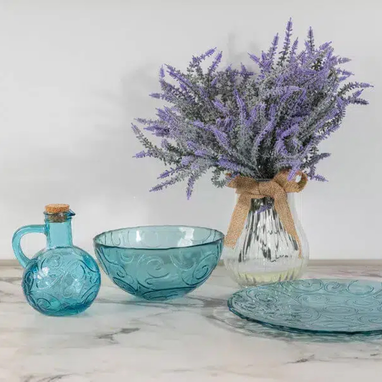 Recycled Glass Ice Oil Drizzler