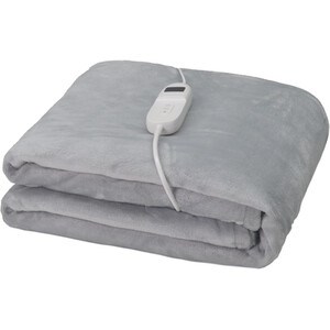 Plain Electric Fleece Throw
