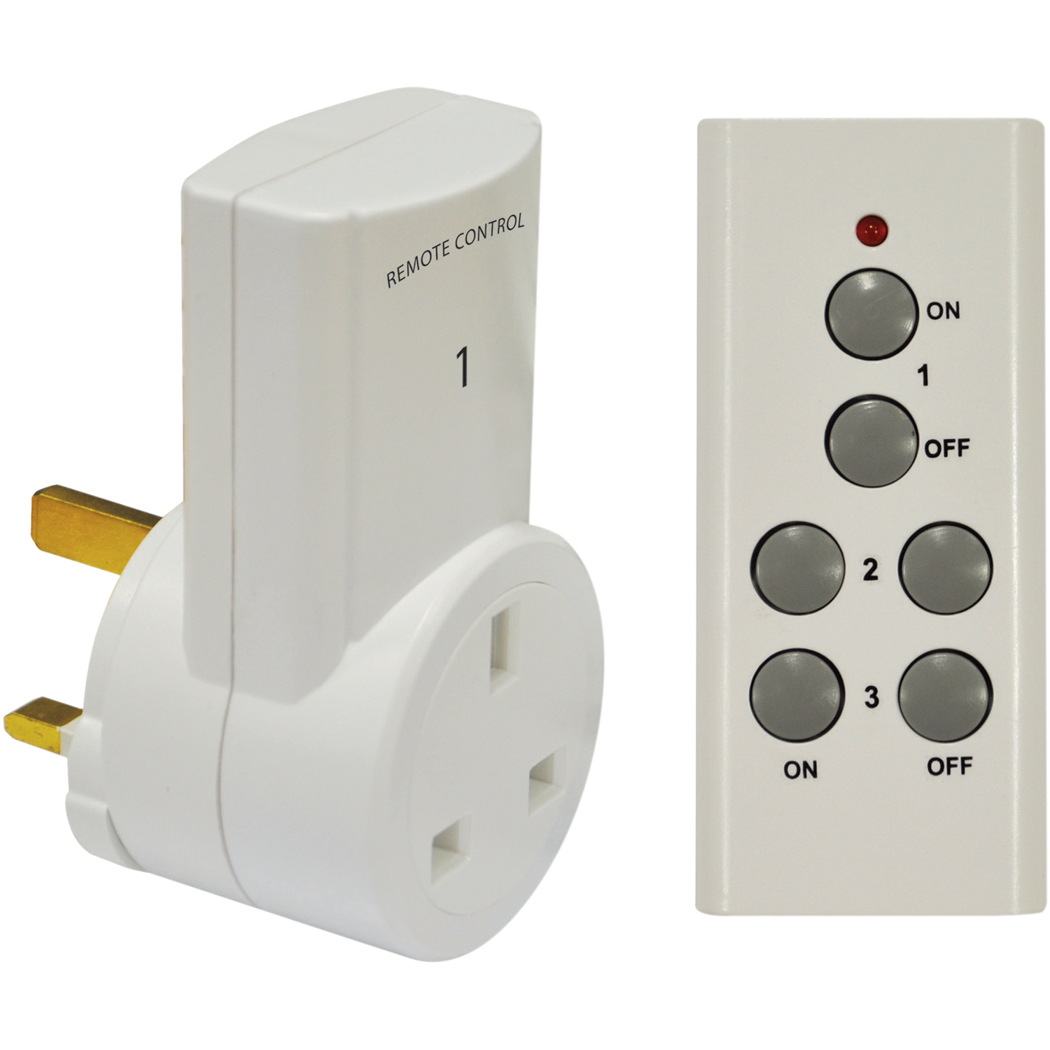 Eagle Eagle 1 Way Remote Control Mains Socket Set