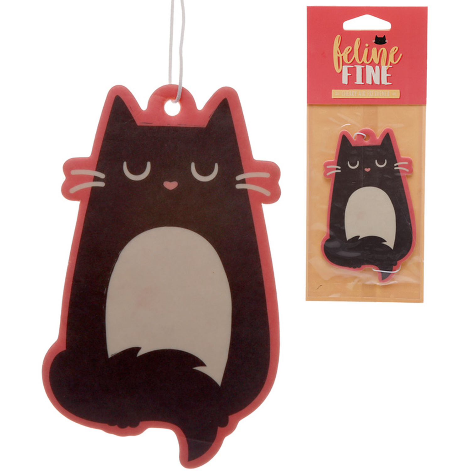 Feline Fine Cat Cherry Scented Air Freshener