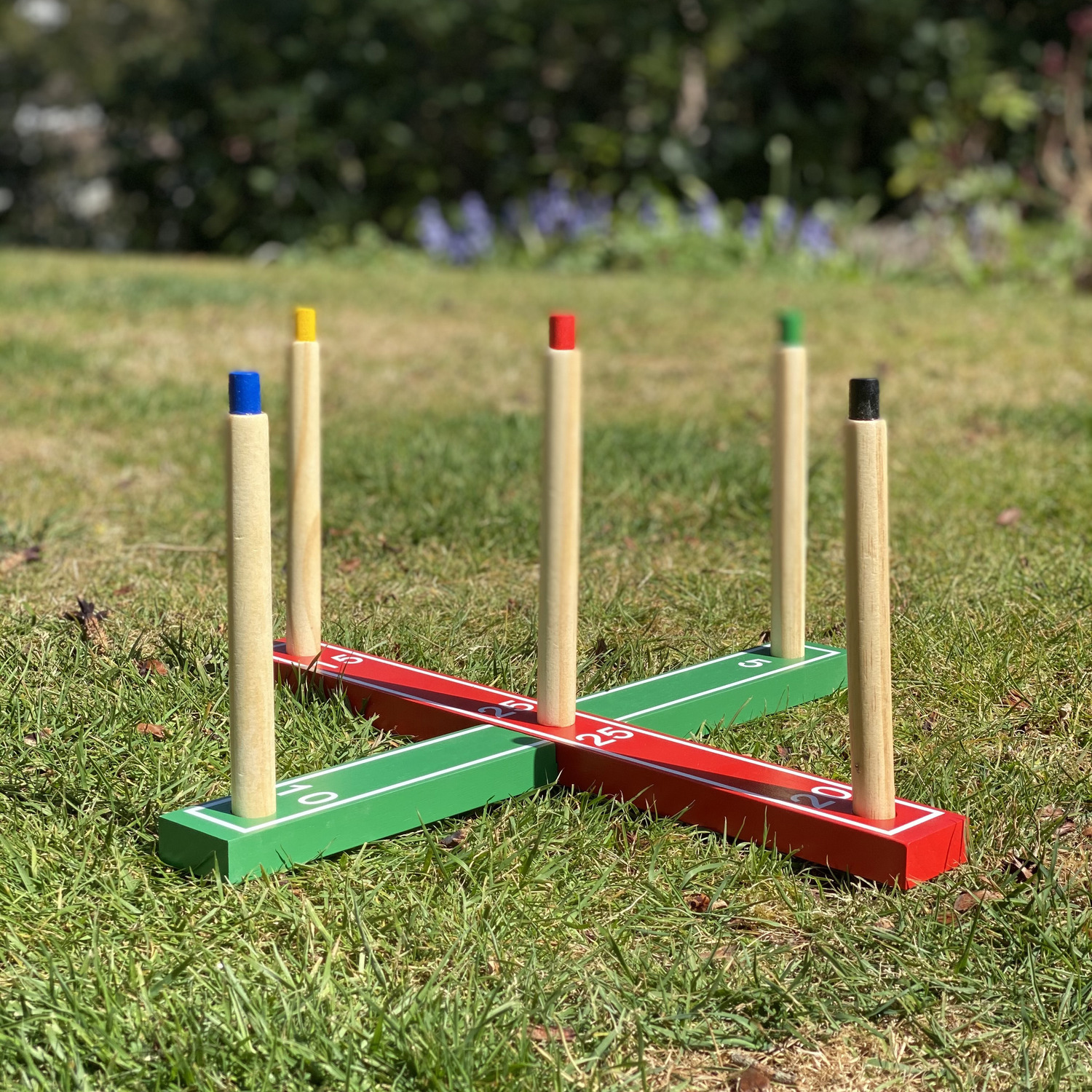 Deluxe Quoits Garden Ring Toss Game