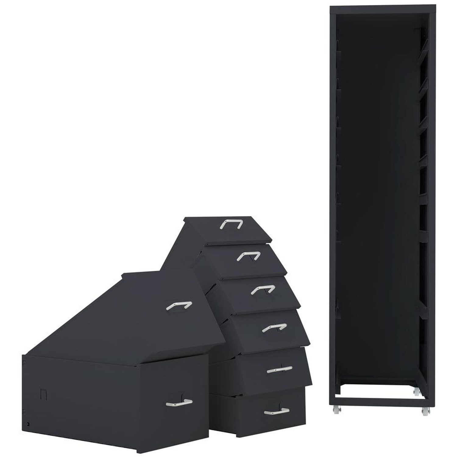 Vertical Filing Cabinet 8-Drawer