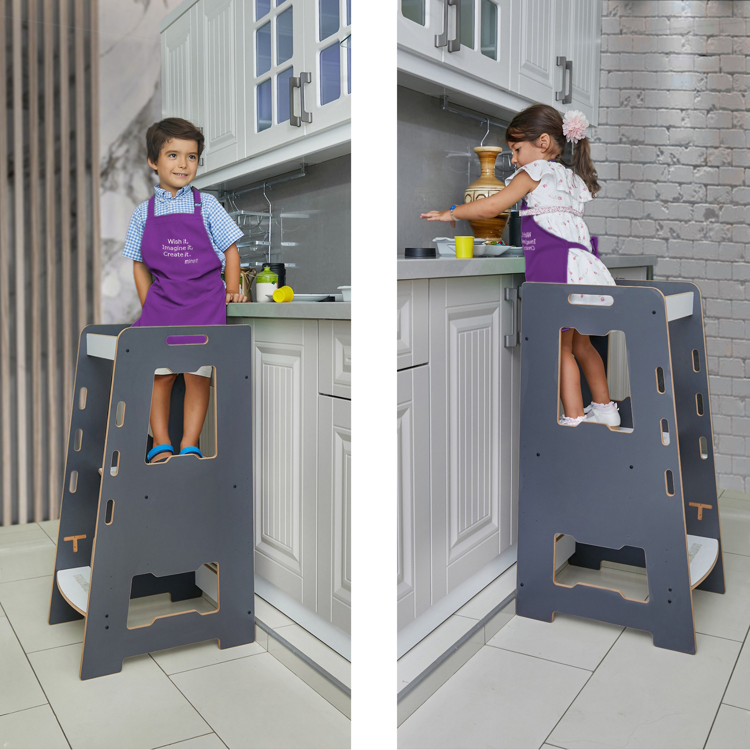 Montessori Learning Tower - Kitchen Helper for Toddlers