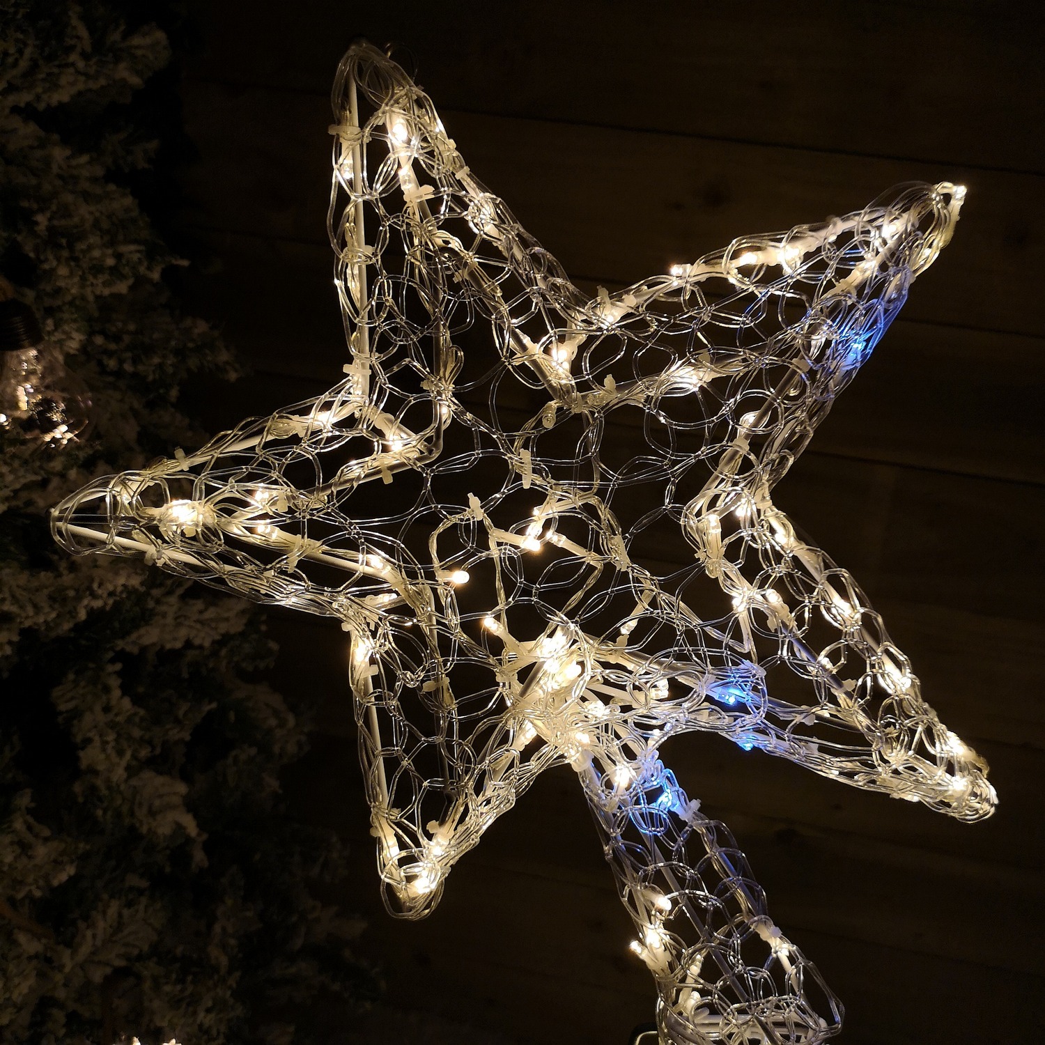 Light up Soft Acrylic 2D Shooting Christmas Star
