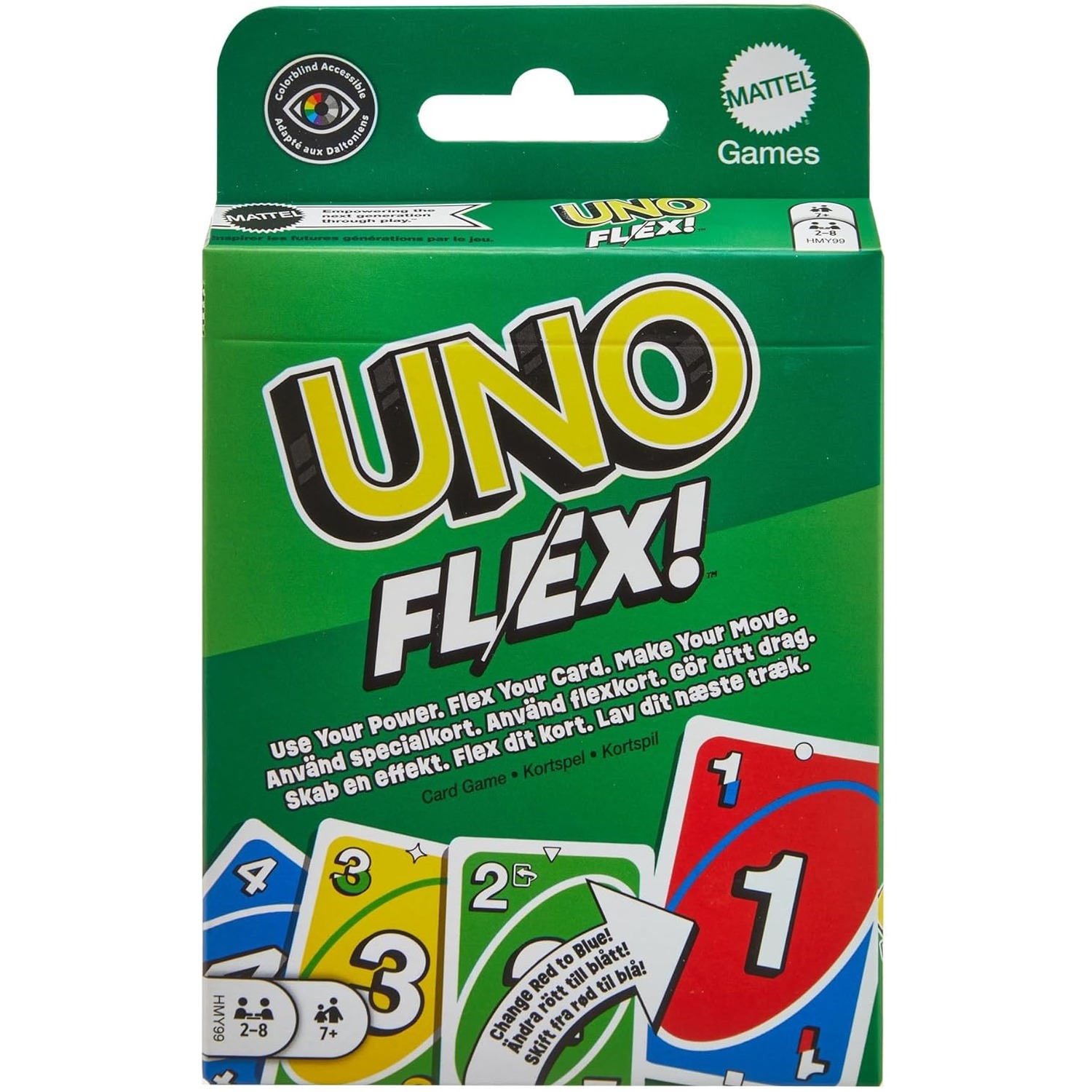 UNO Flex Card Game for Family Game Night