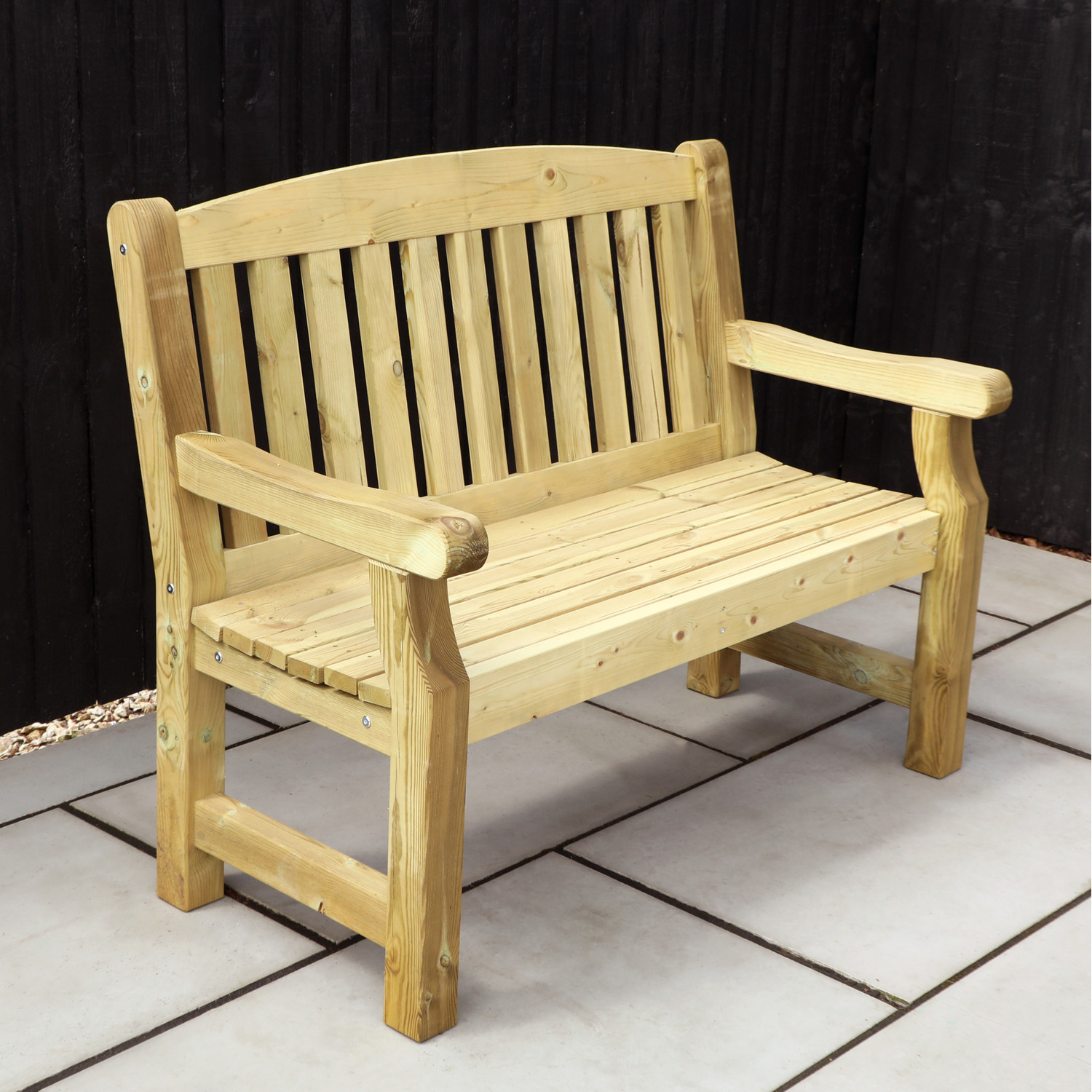 Carlton 2 Seater 4ft Bench Pressure Treated
