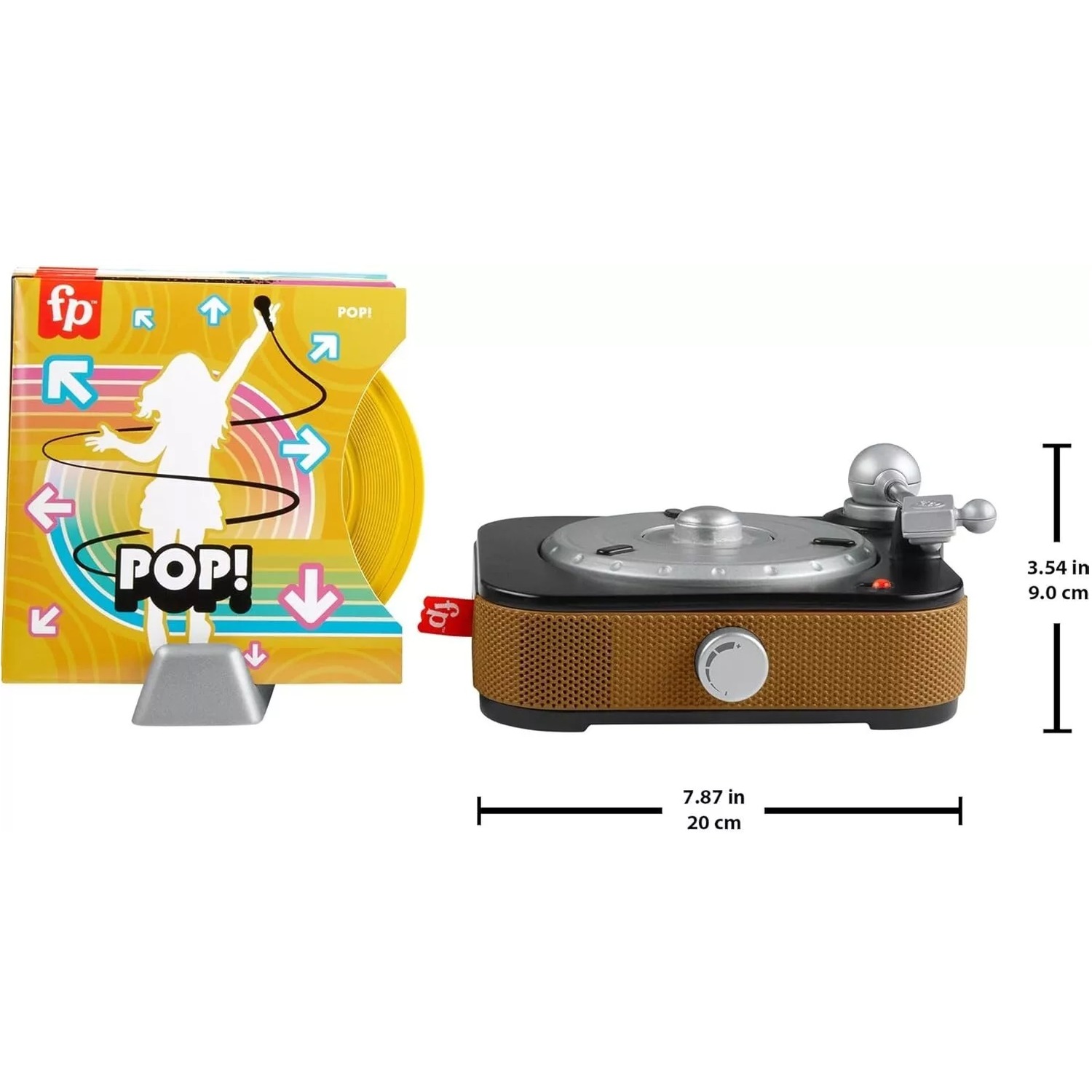 Fisher Price Musical Toy, Rockin Record Player with Turntable