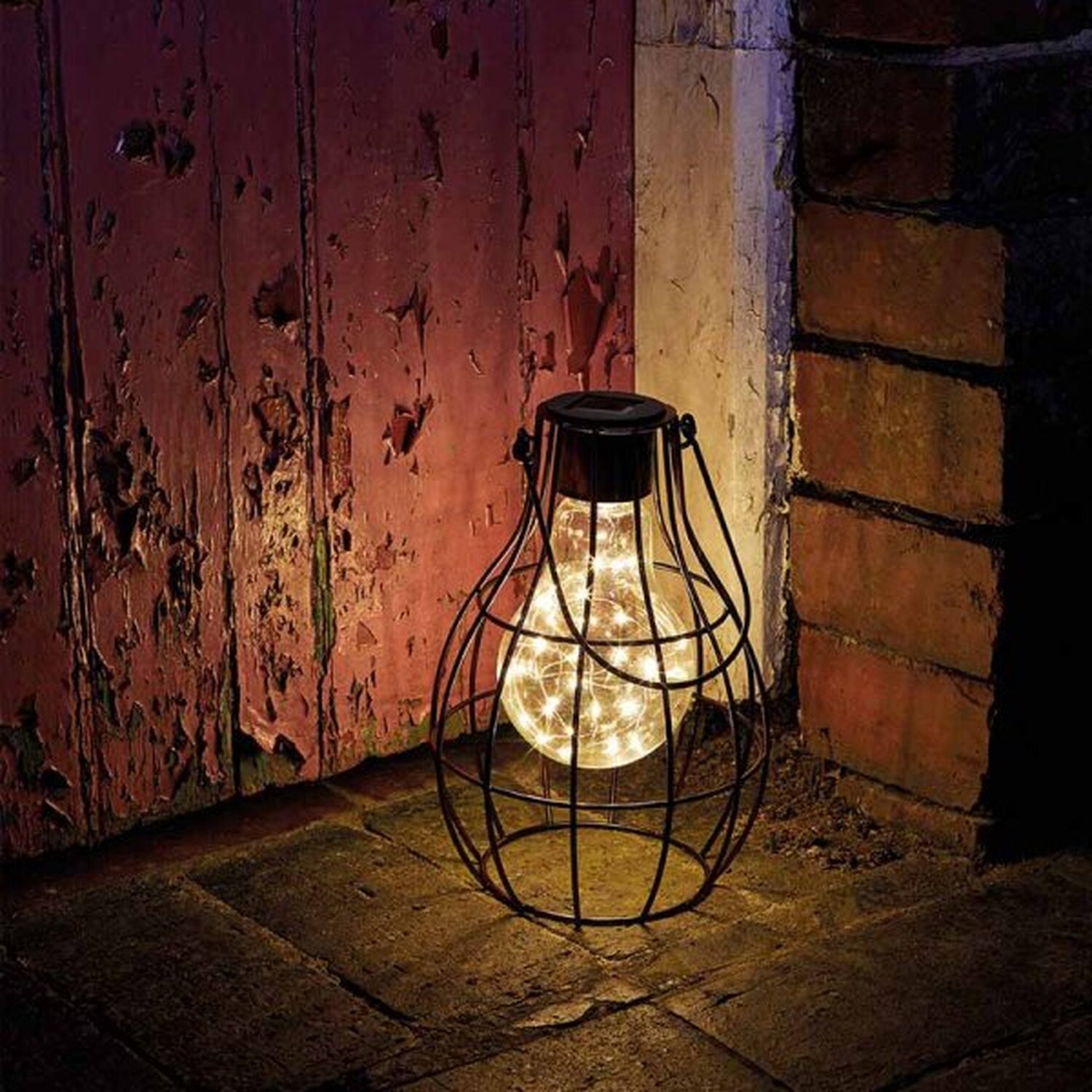 Large Solar Firefly Lantern