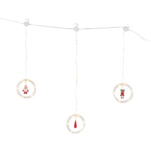115 LED Christmas Character Curtain Lights