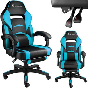 Gaming Chair Comodo, Ergonomic Shape, Footrest, Adjustable Backrest