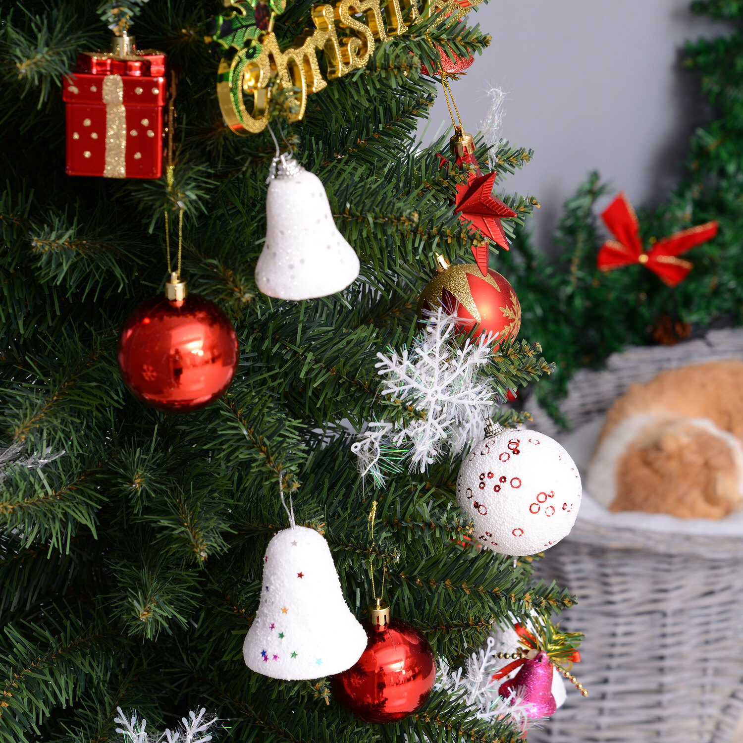 2.1m Artificial Christmas Pine Tree