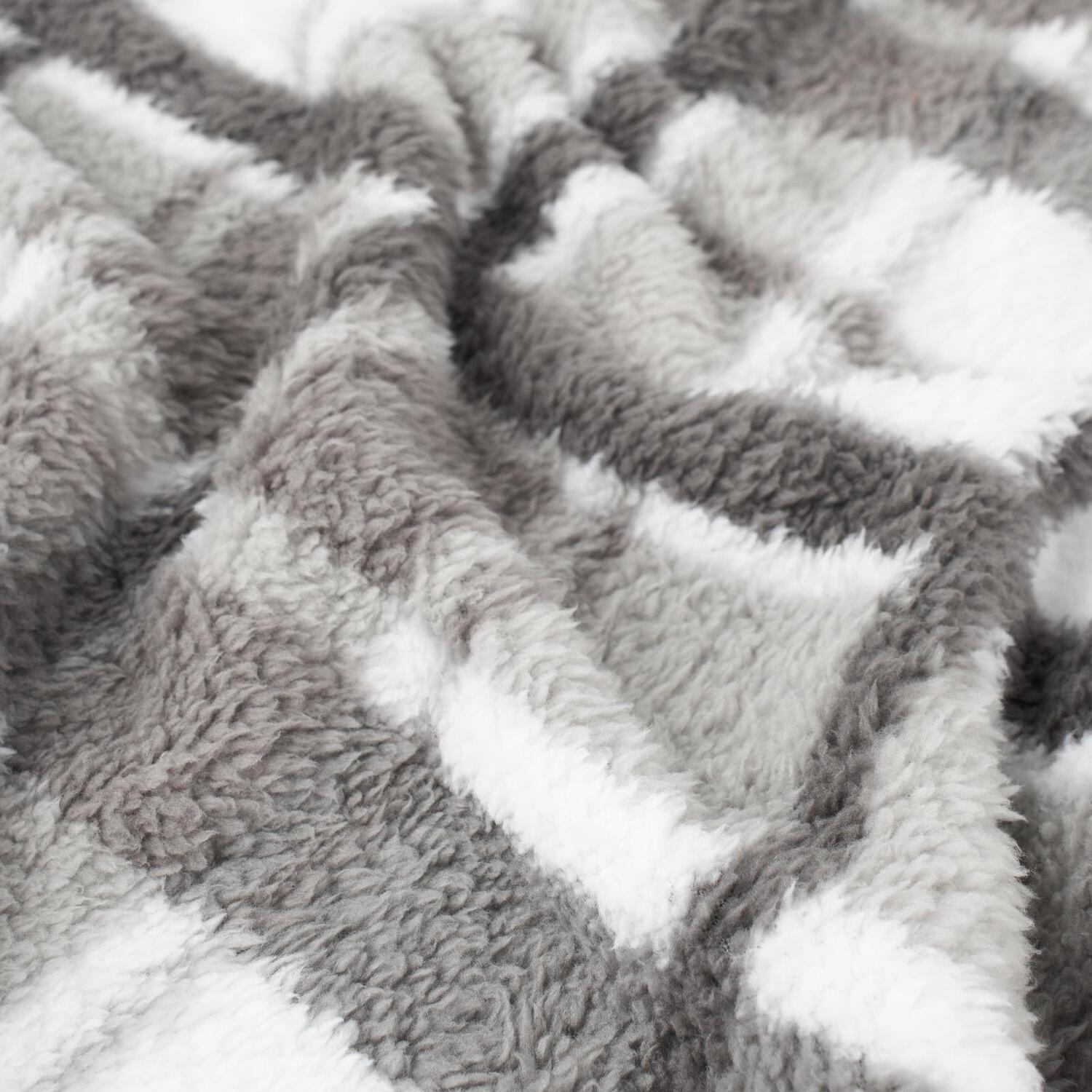 Check Tartan Teddy Blanket