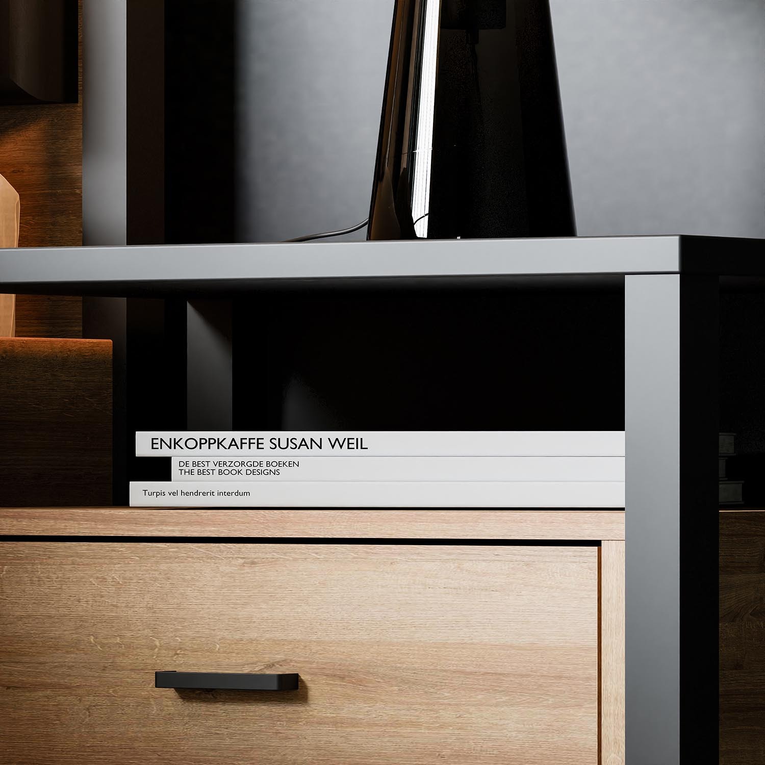 High Rock Bedside Table