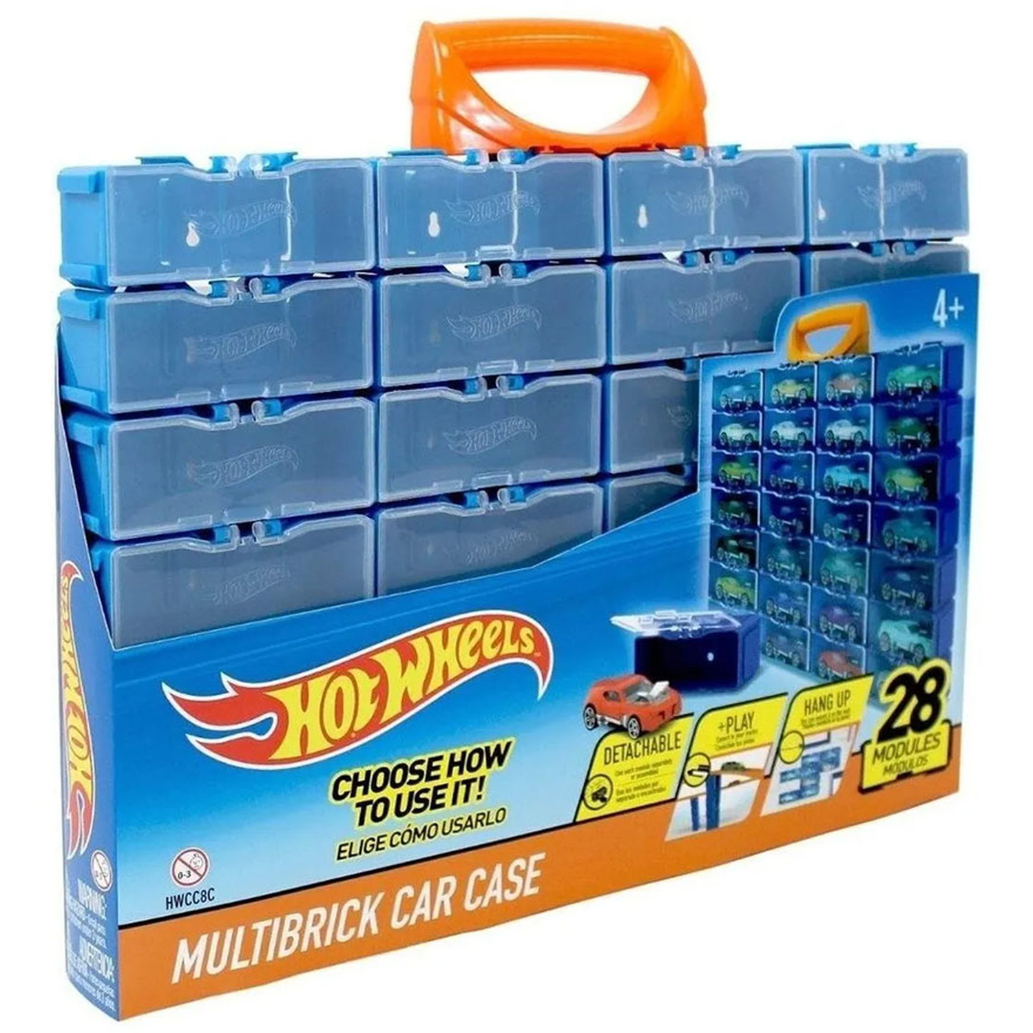 Hot Wheels Multibrick car case