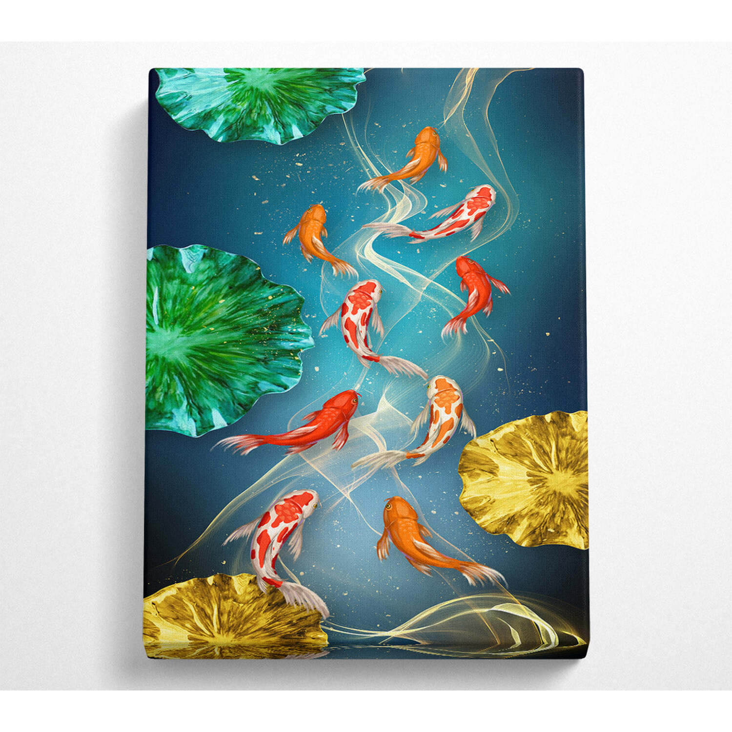 Coloured Fish Canvas Print