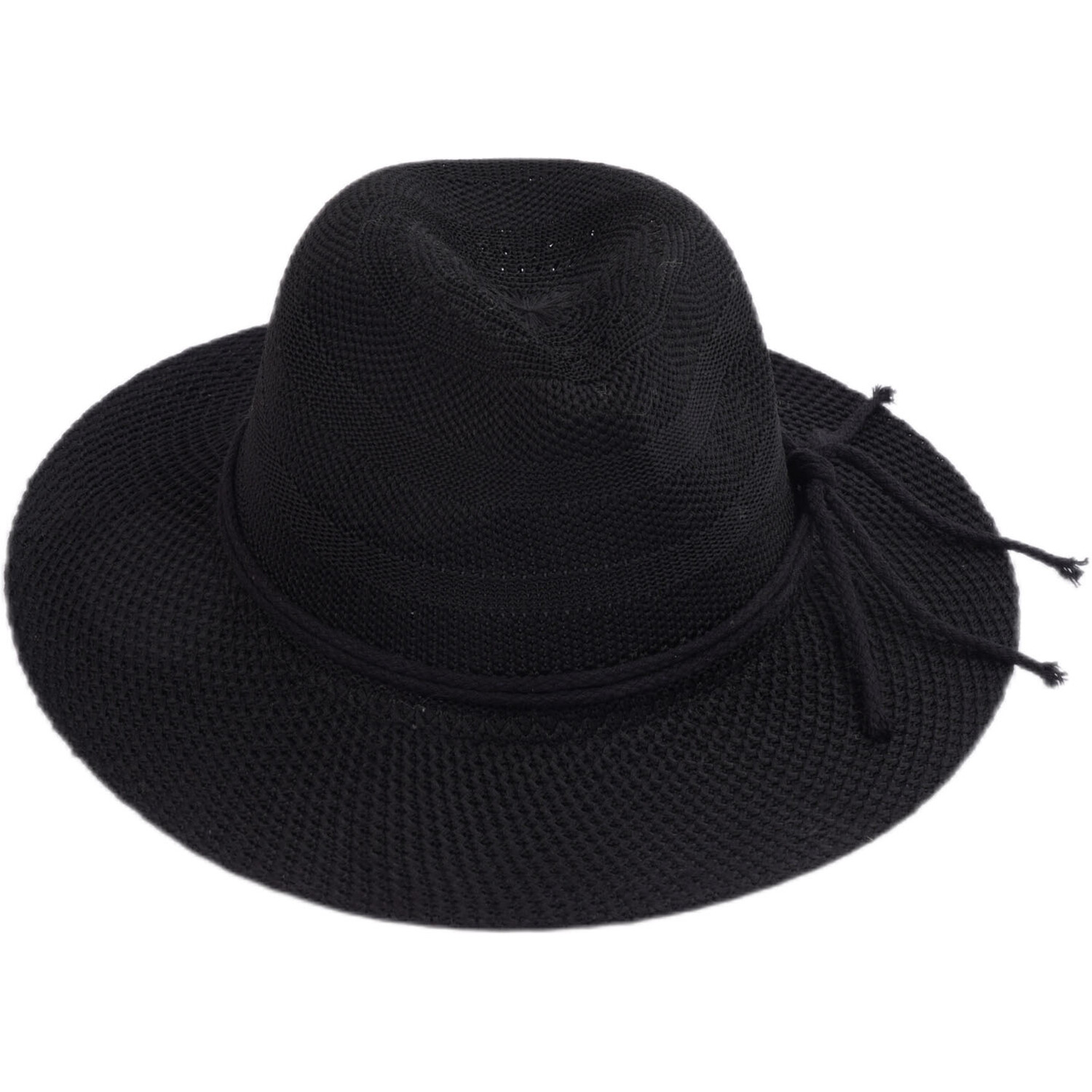 Womens Black Summer Hat